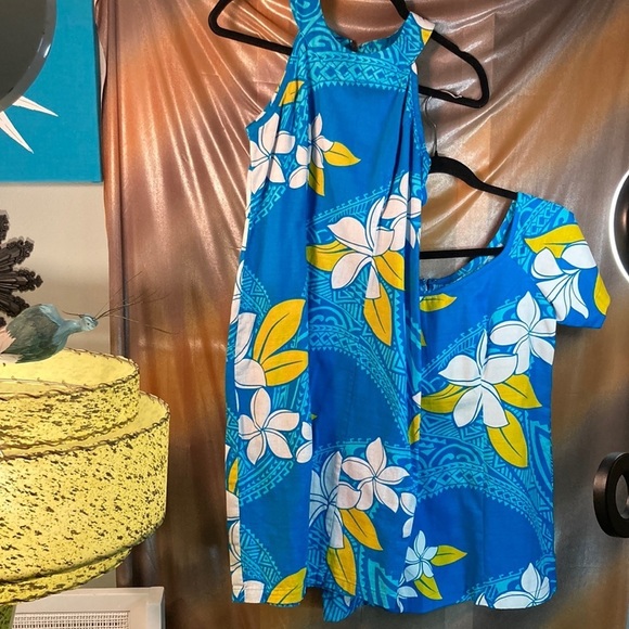 Dresses | Vintage 196s Hawaiian Barkcloth 2 Piece Dress And Blouse 34 ...